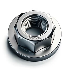 Robuuste Allround Flensmoer M8 RVS Ongetand - Perfect voor Veilige ...