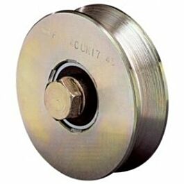 Rolpoort wielen met V-groef | Allround Hekwerk